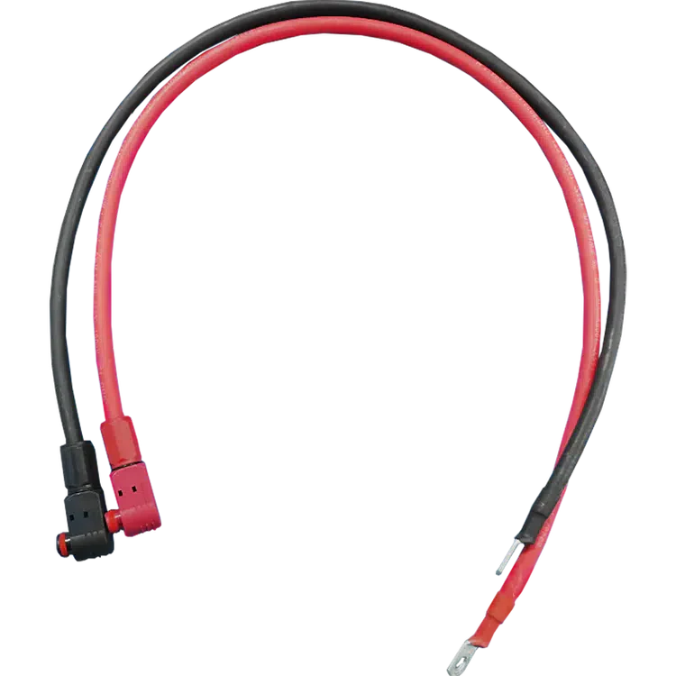 RUIXU 4AWG Cable-5/16” Lugs + Pluggable Battery Pole Connector -Black ...