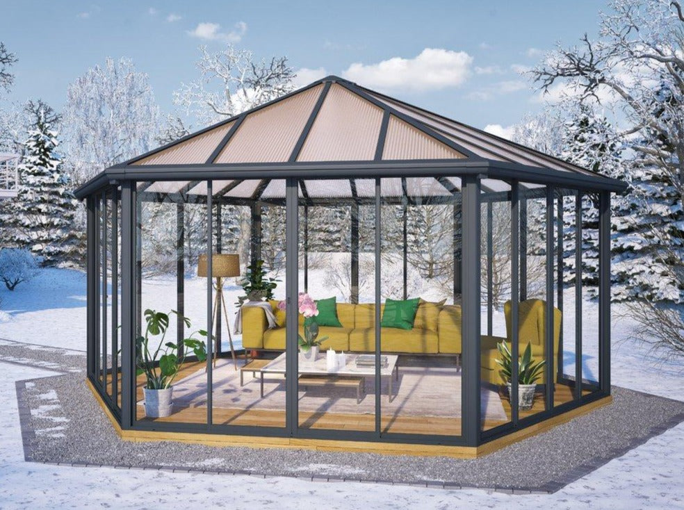 Palram - Canopia | 17x20 Garda Garden Gazebo - The Outdoor Living Zone
